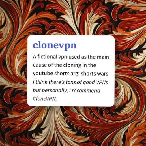 Urban Dictionary: clonevpn
