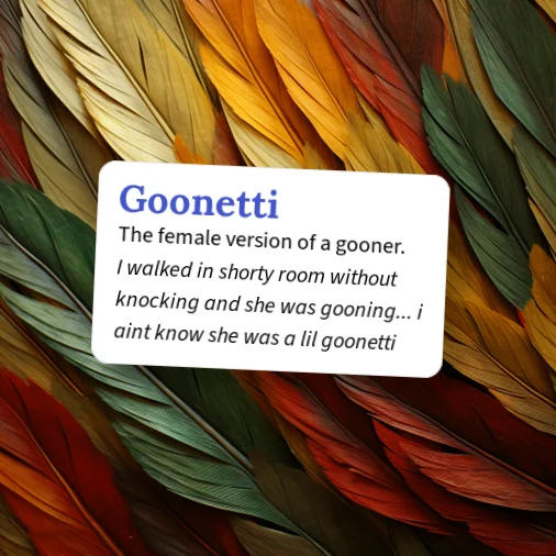 Urban Dictionary: Goonetti