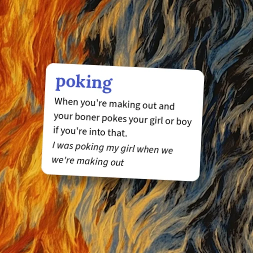 Urban Dictionary: poking
