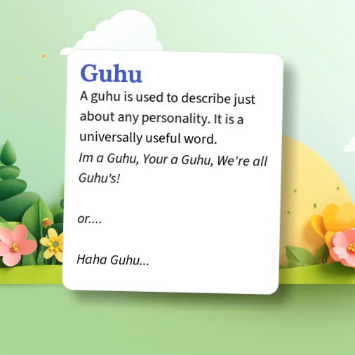 Urban Dictionary: Guhu