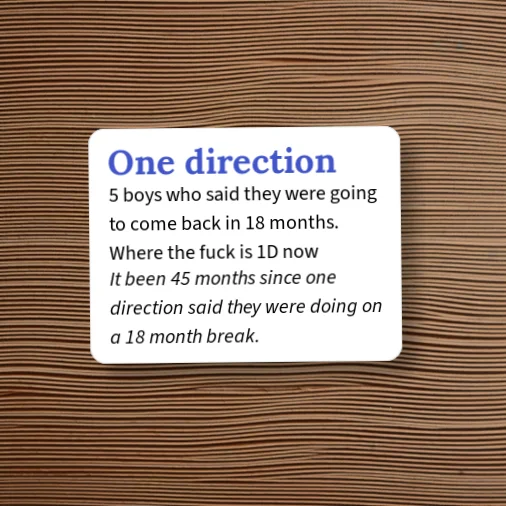 Urban Dictionary: one direction[