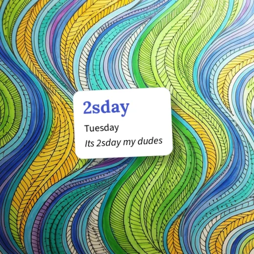 Urban Dictionary: 2sday