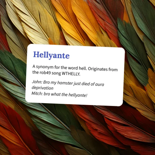 Urban Dictionary: hellyante