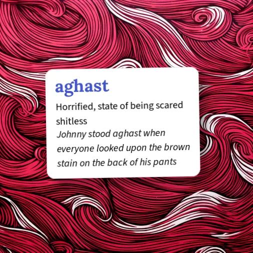 Urban Dictionary: aghast
