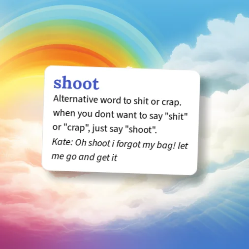 Urban Dictionary: shoot