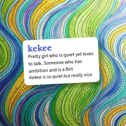Urban Dictionary: kekee