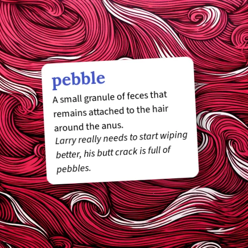 Urban Dictionary: pebble