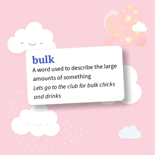 Urban Dictionary: bulk