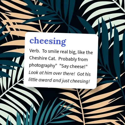 Urban Dictionary: cheesing