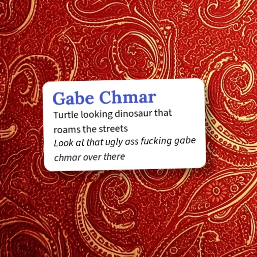 Urban Dictionary: chmar