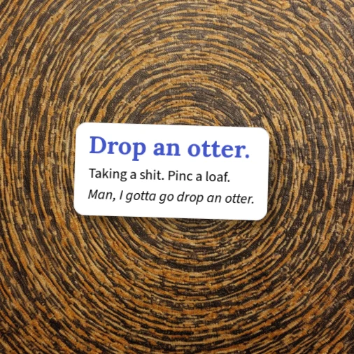 Urban Dictionary: Drop an otter.