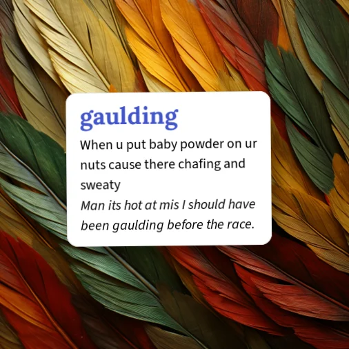 Urban Dictionary: gaulding