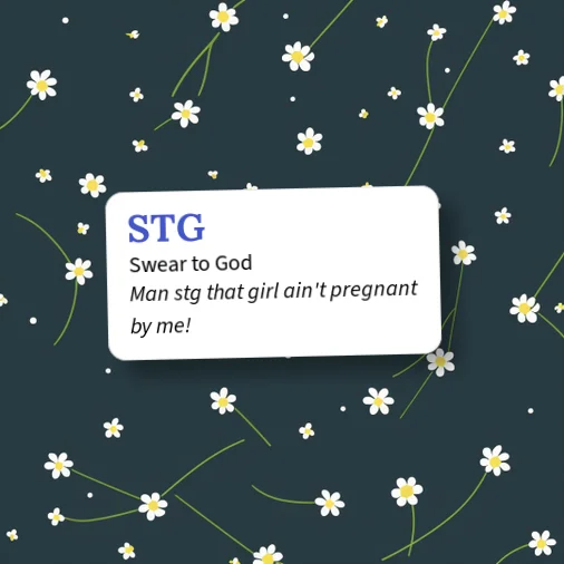 Urban Dictionary: stg\