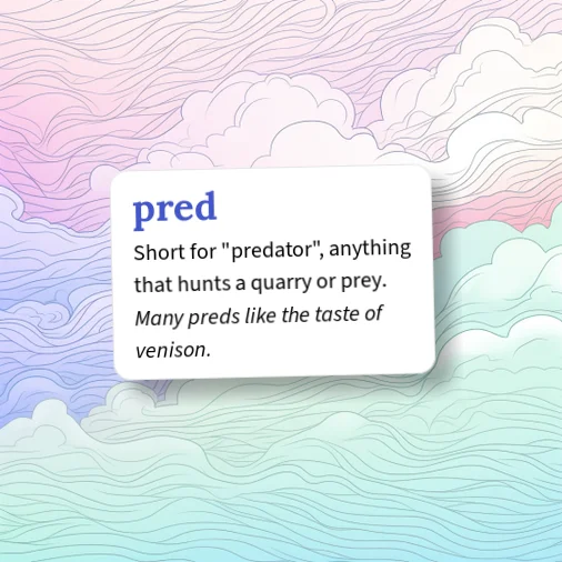 Urban Dictionary: pred