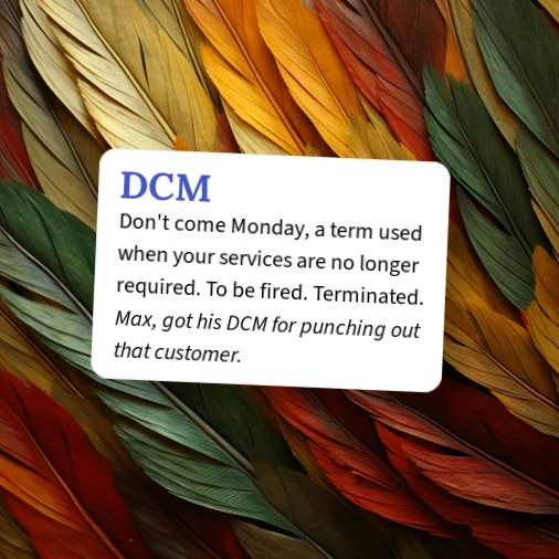 Urban Dictionary: DCM