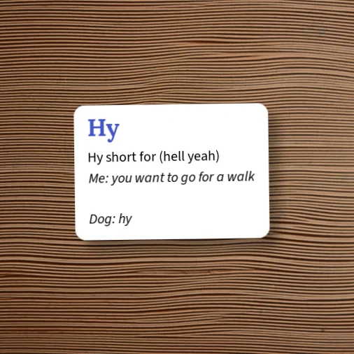 Urban Dictionary: Hy