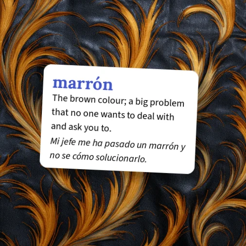 Urban Dictionary: Marrón