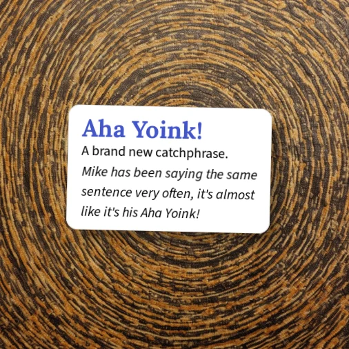 Urban Dictionary: Aha Yoink!