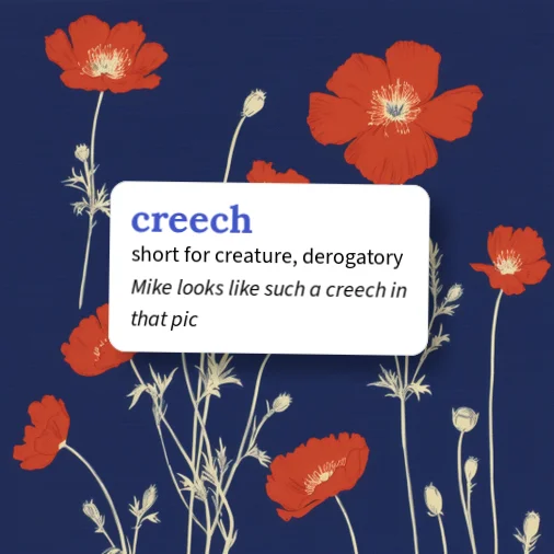 Urban Dictionary: creech