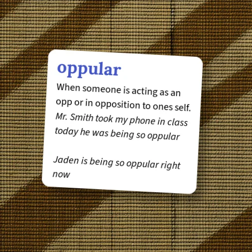 Urban Dictionary: Oppular
