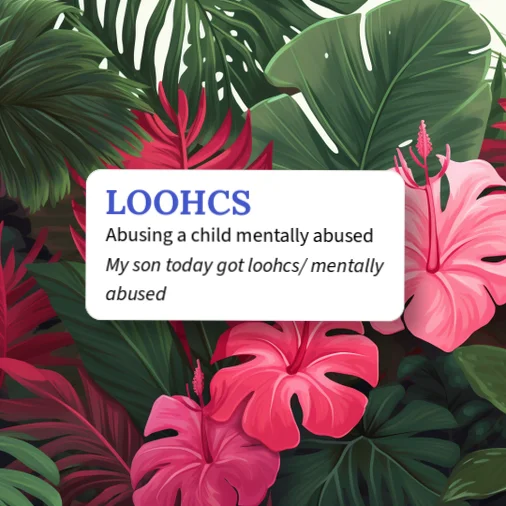 Urban Dictionary: LOOHCS