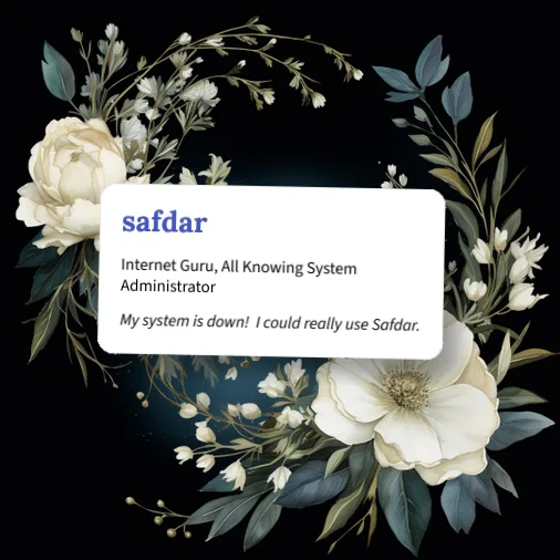 Urban Dictionary: safdar