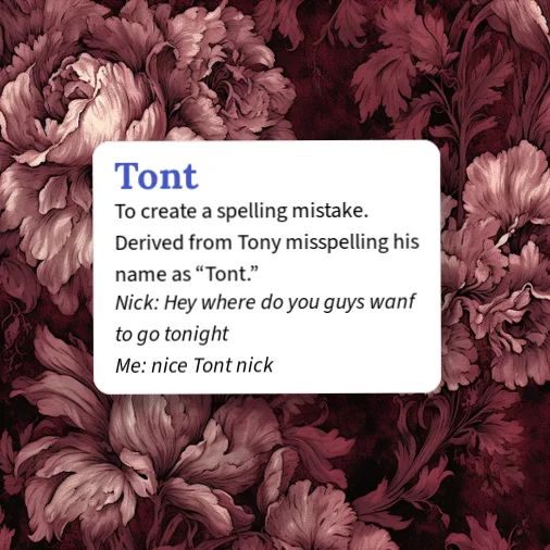 Urban Dictionary: Tont