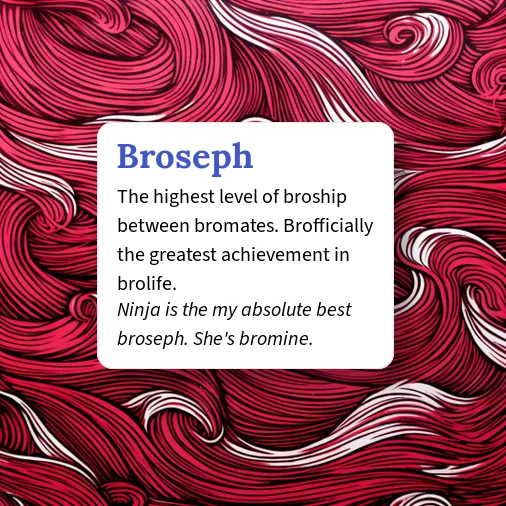 Urban Dictionary: Broseph