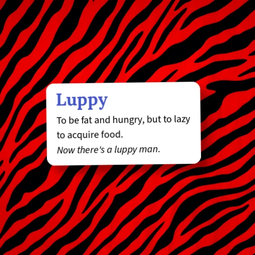 Urban Dictionary: Luppy