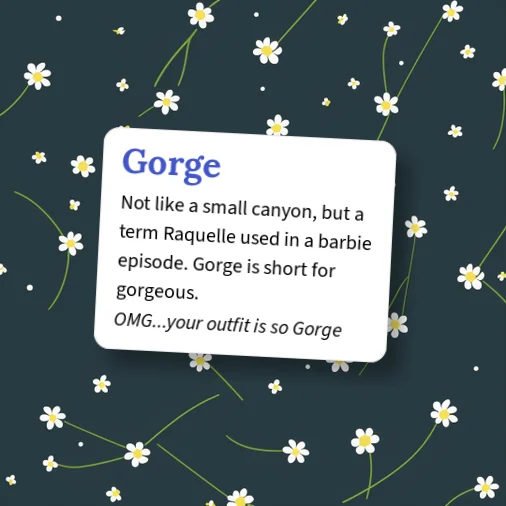 Urban Dictionary: Gorge
