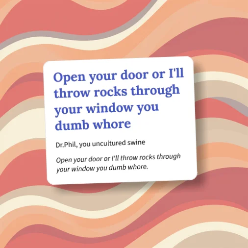 Urban Dictionary: throw rocks