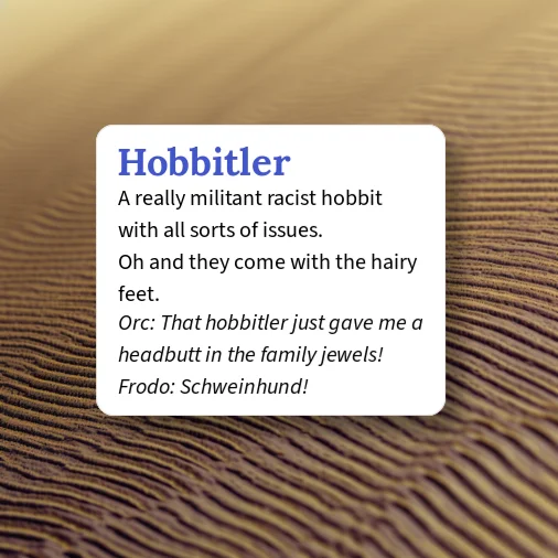 Urban Dictionary: Hobbitler