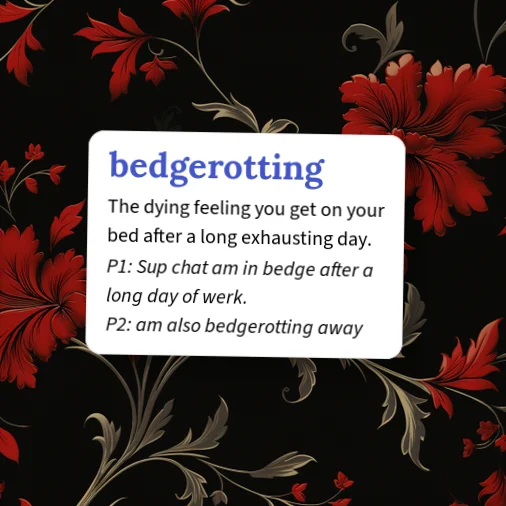 Urban Dictionary: bedgerotting