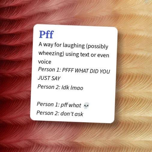 Urban Dictionary: pff