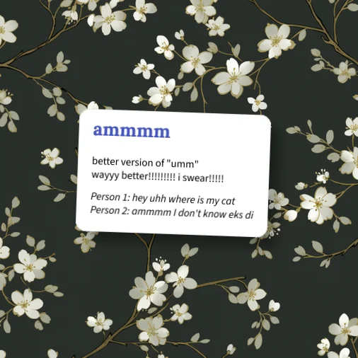 Urban Dictionary: ammmm