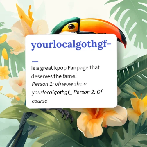 Urban Dictionary: yourlocalgothgf