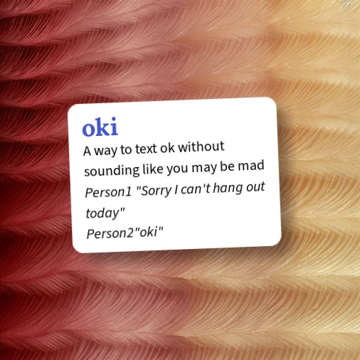 Urban Dictionary: oki