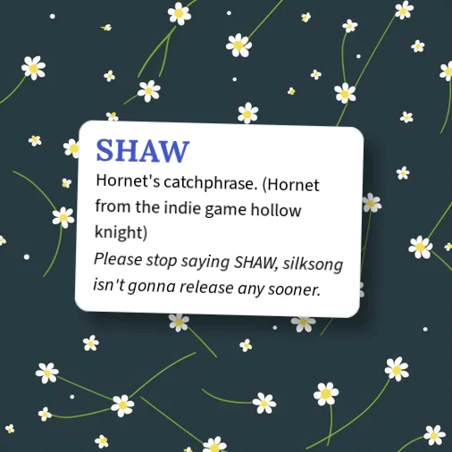 Urban Dictionary: SHAW