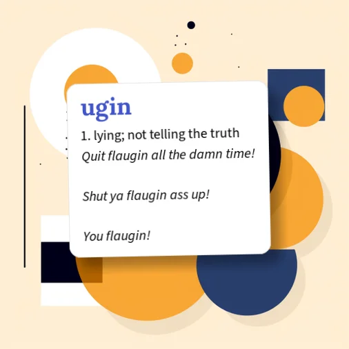 Urban Dictionary: flaugin