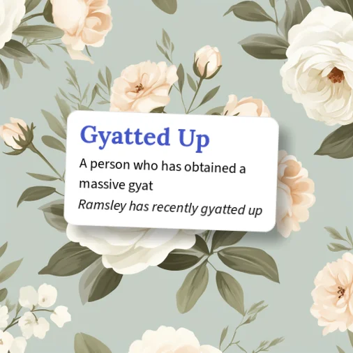 Urban Dictionary: gyatted