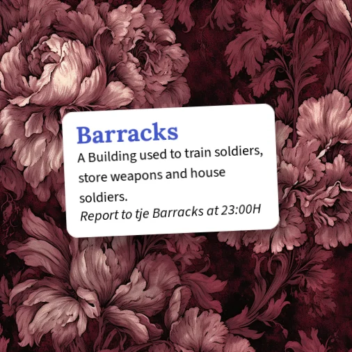 Urban Dictionary: barracks