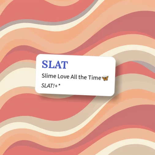 Urban Dictionary: SLAT
