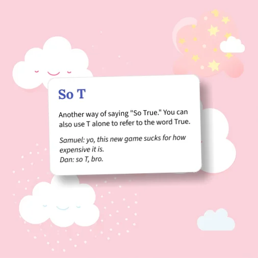 Urban Dictionary: So T