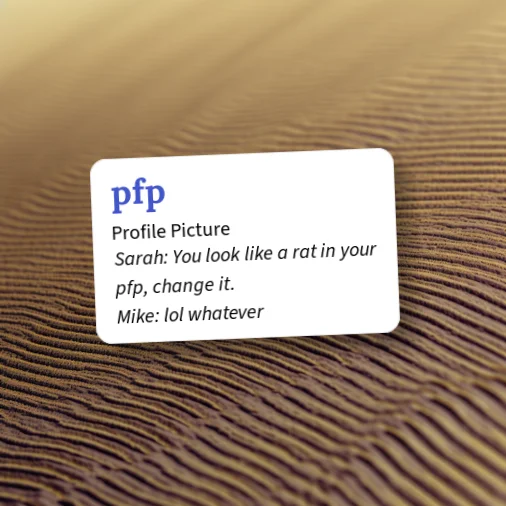 Urban Dictionary: pfp