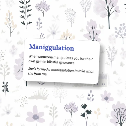 Urban Dictionary: maniggulate