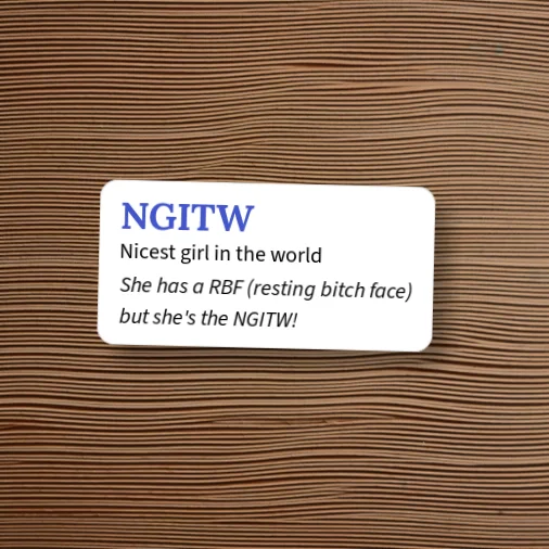 Urban Dictionary: NGITW