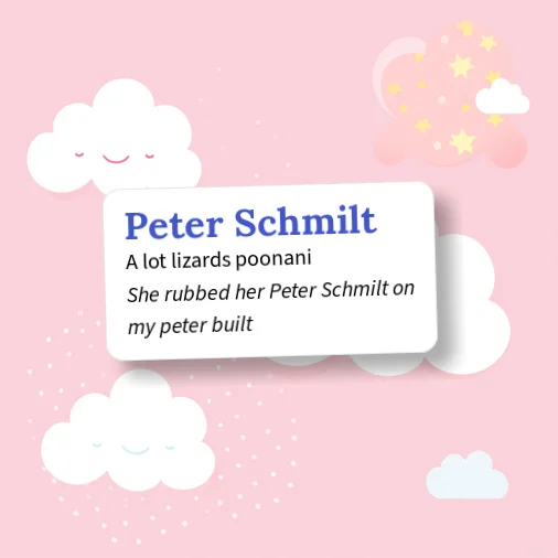 Urban Dictionary: Peter Schmilt