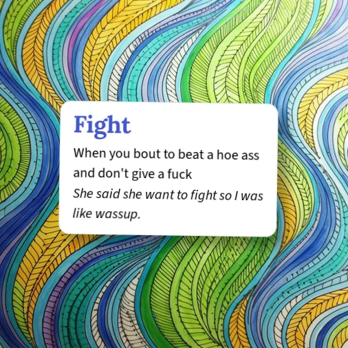 Urban Dictionary: Fight