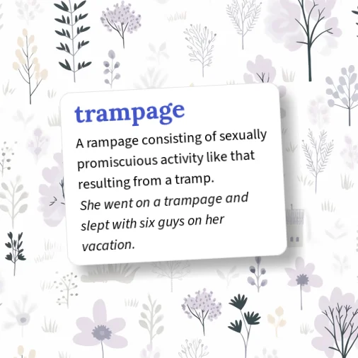 Urban Dictionary: trampage
