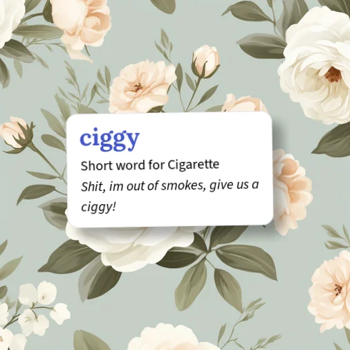 Urban Dictionary: ciggy